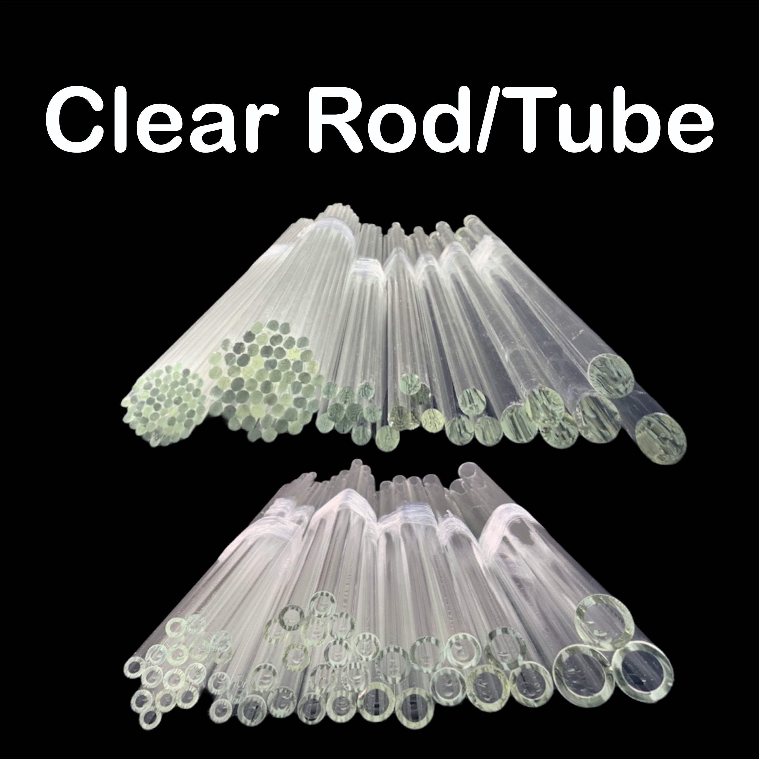 Clear Rod & Tubing – ColoradoColorCompany